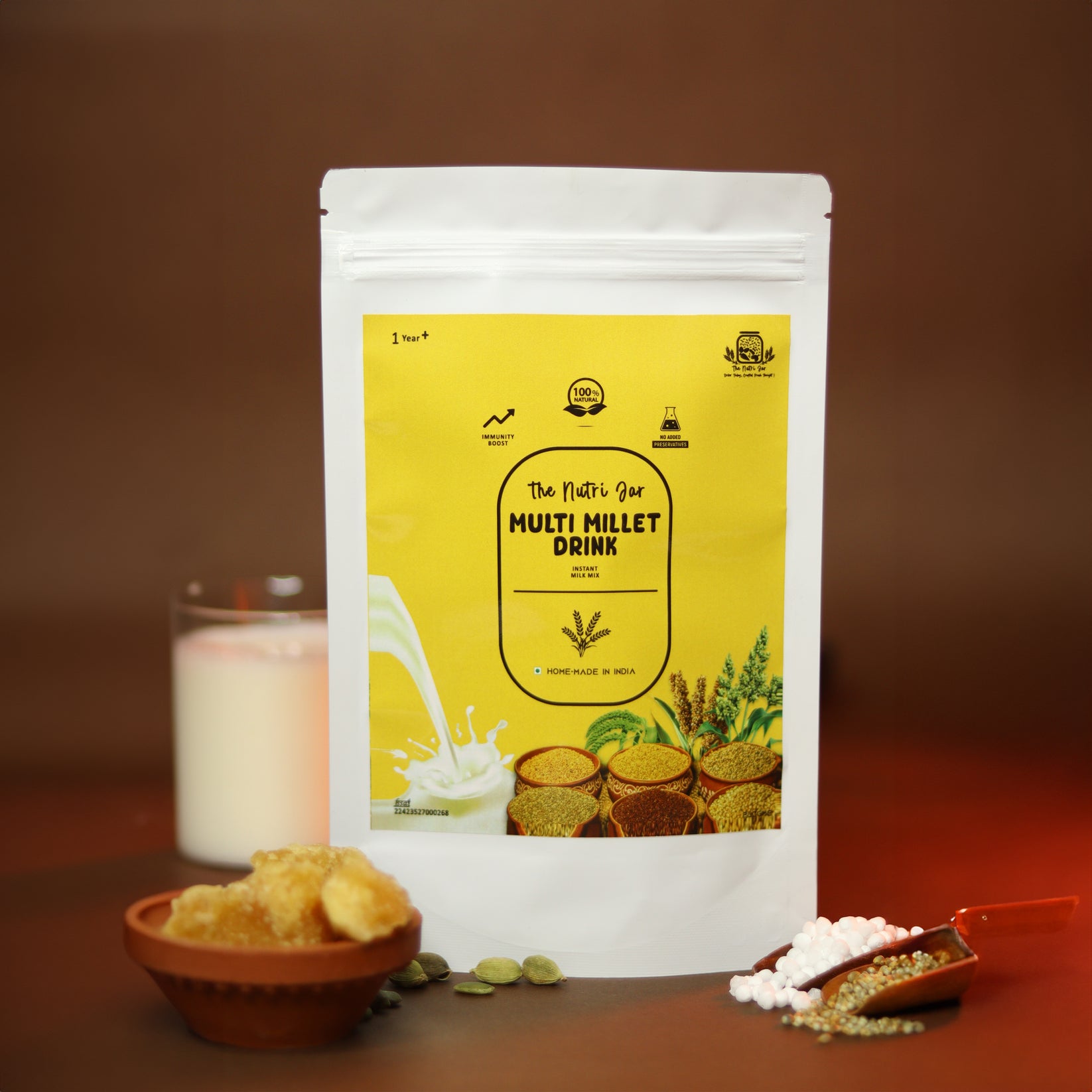 Multi Millet drink mix(200g) – The Nutri Jar