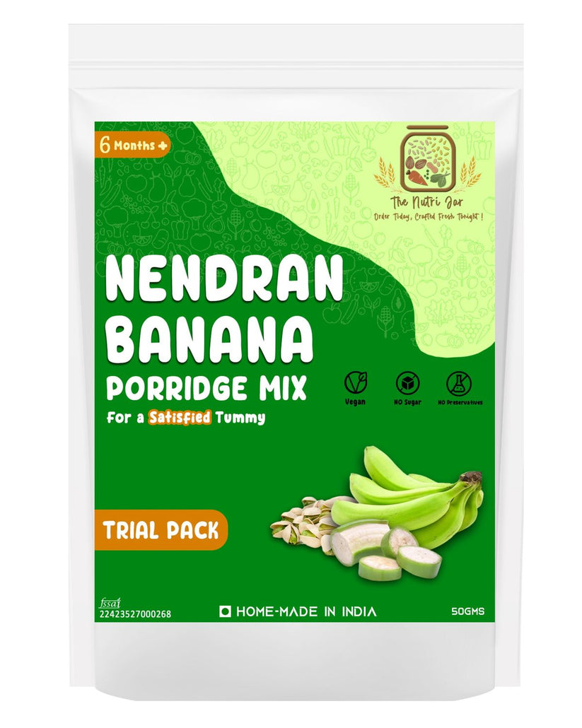 Nendran Banana Porridge Mix - Trial Pack – The Nutri Jar