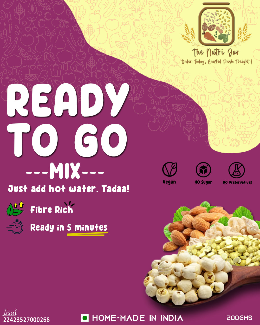 Ready-To-Go Mix(200g) – The Nutri Jar
