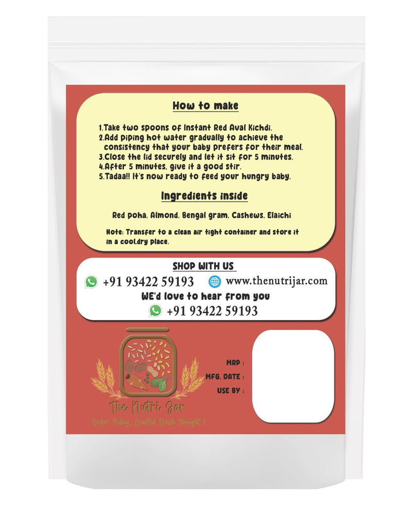 Instant Red Aval Kichdi - Trial Pack – The Nutri Jar