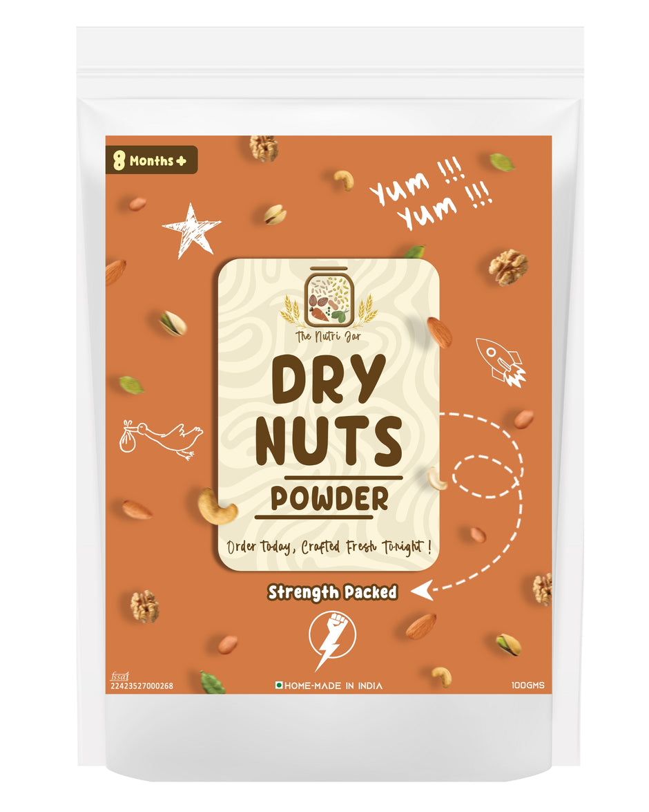 Dates and Nuts Powder – The Nutri Jar